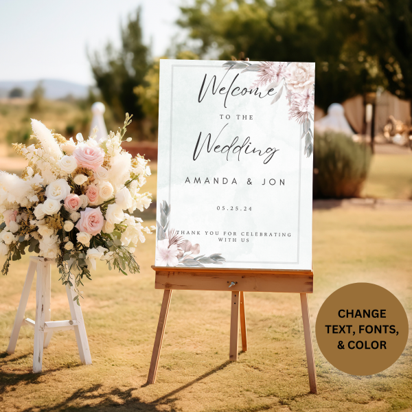 Welcome Sign 18″ x 24″ – GARVEY INNOVATIONS LLC